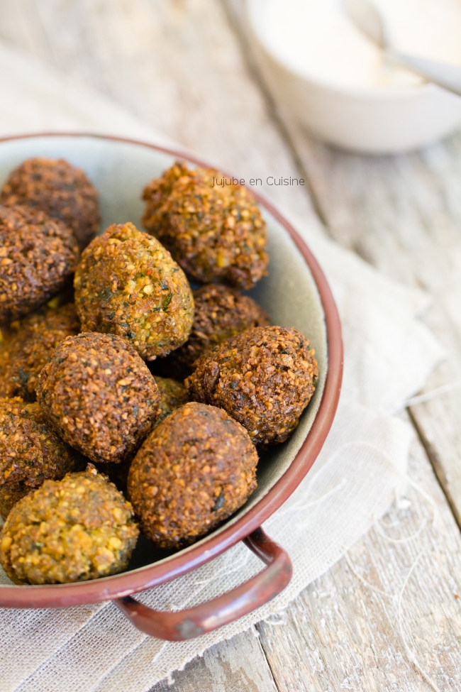 Recette de falafels (boulette de pois-chiches) - Jujube en Cuisine